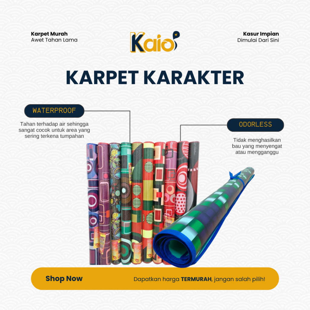 Jual Karpet Spons Gambar Jumbo Premium Tebal 3mm l Karpet Lantai Tebal ...