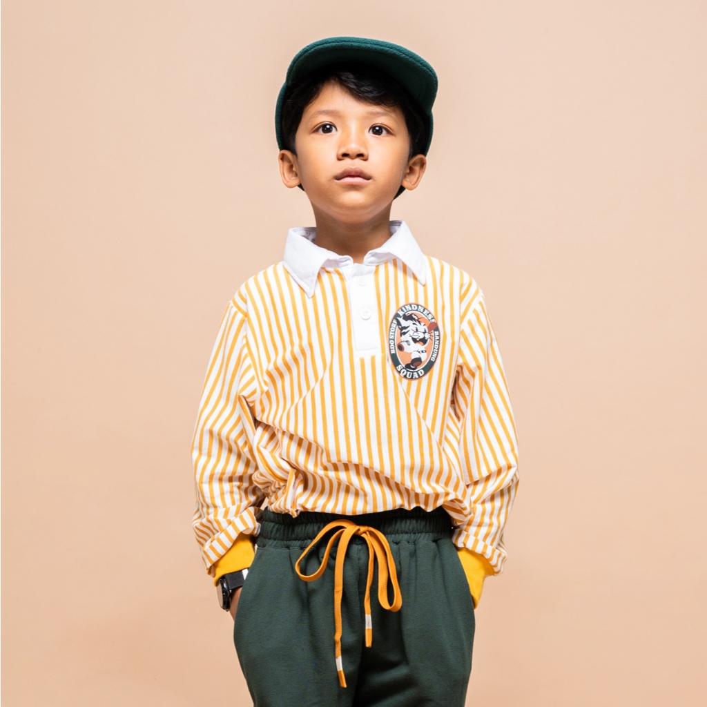 Jual BDOSTORE | Kindness Squad Collection | Sosa Stripe Polo Shirt ...