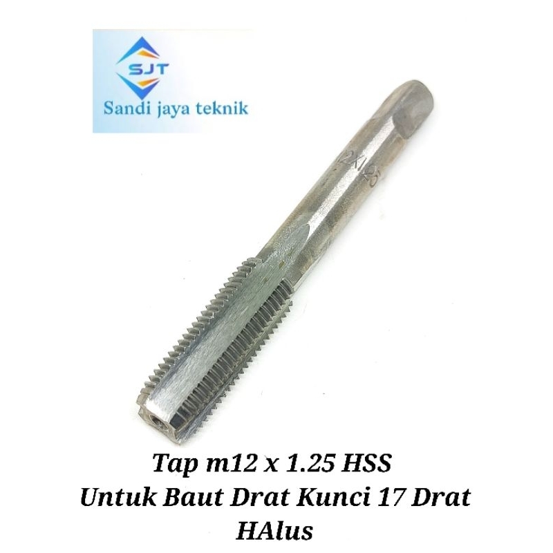 Jual tap baut drat kunci 17 tap m12x1.25 drat halus bukan yamawa osg | Shopee Indonesia