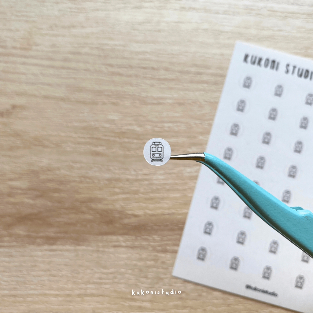 Jual Stiker Kereta (Train Icon Sticker) | Tiny Icon Sticker | Kukoni ...