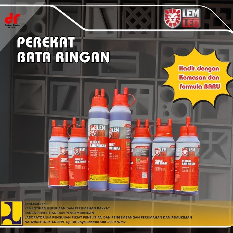 Jual Perekat Bata Ringan / LEM LEO / LEM HEBEL | Shopee Indonesia