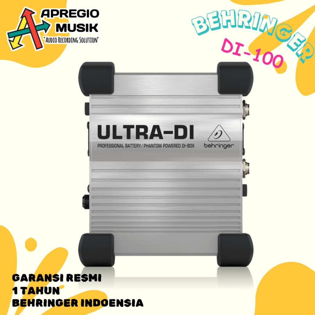 Jual DI BOX BEHRINGER DI DI100 DI-100 DI 100 direct BOX keyboard efek ...