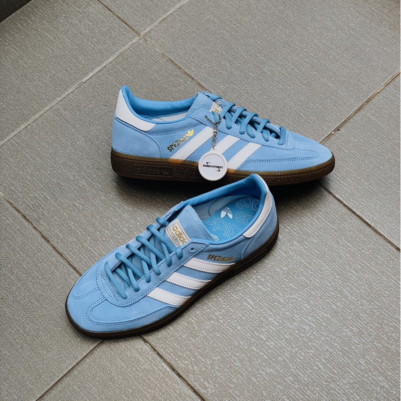 Jual Adidas Handball Spezial Light Ice Blue | Shopee Indonesia