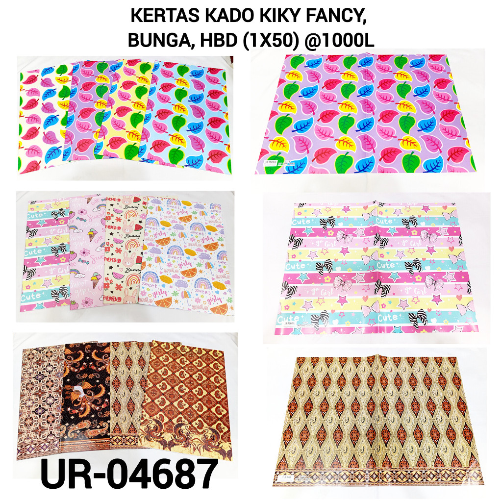 Jual Kertas Kado Sampul Hadiah Packing Bungkus kado Gift | Shopee Indonesia