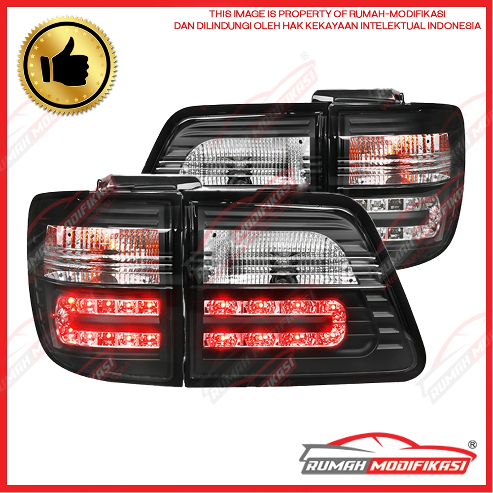 Jual STOP LAMP - FORTUNER 2004-2010 - SONAR - LED - BLACK JDM | Shopee ...