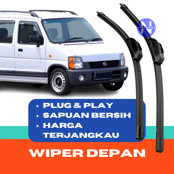 Jual WIPER DEPAN KARIMUN WAGON R 1 SET DEPAN KANAN KIRI WIPER KARIMUN KOTAK WIPER KARIMUN ESTILO ...