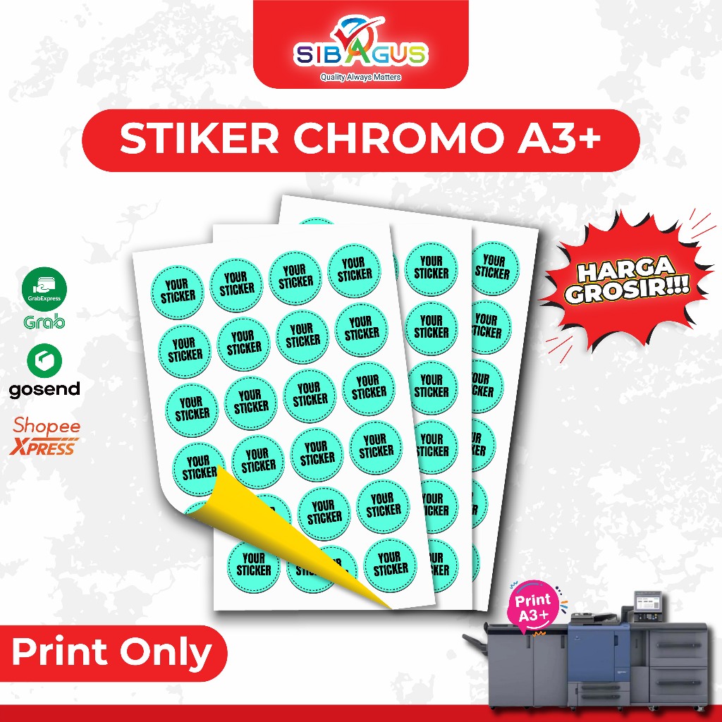 Jual Cetak Stiker Chromo Print Only | Cetak Sticker Custom | Cetak ...