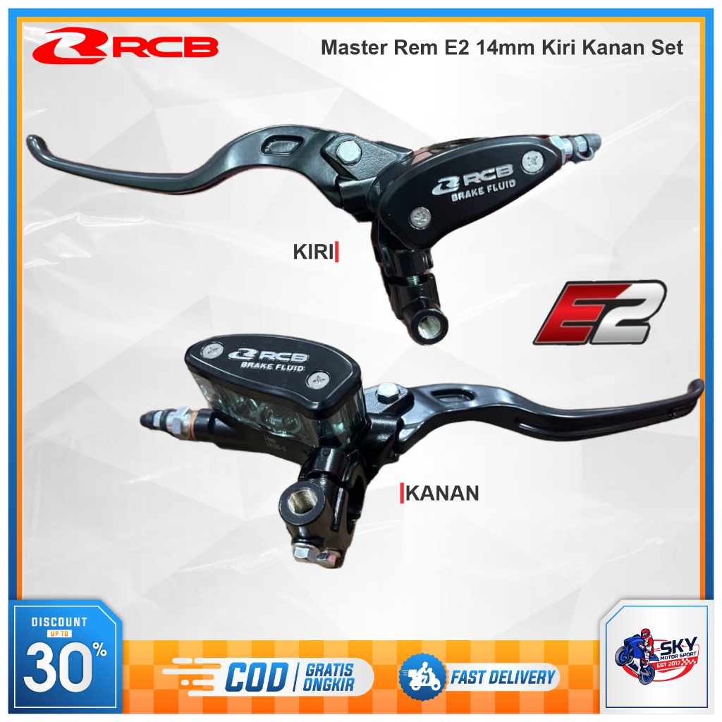 Jual Master Rem RCB E2 Oval 14mm Nmax Xmax Pcx Adv Vario Stylo 160 ABS Original | Shopee Indonesia