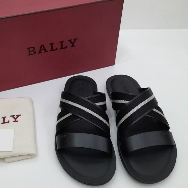 Jual Bally Sasha Slide Sandals Men | Shopee Indonesia