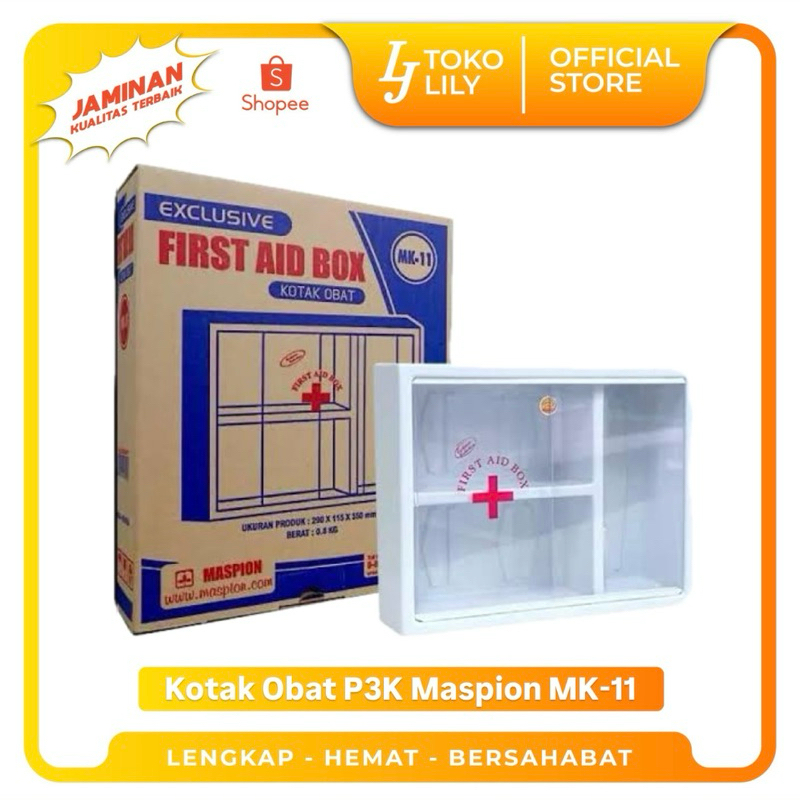 Jual Kotak Obat P3K Dinding Maspion MK-11/ Maspion MK11 Wall Cab First ...