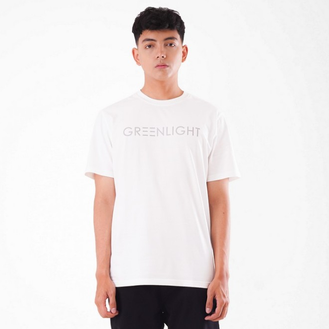Jual Greenlight Kaos Pria Lengan Pendek Katun Script Logo OL-GC260723 | Shopee Indonesia