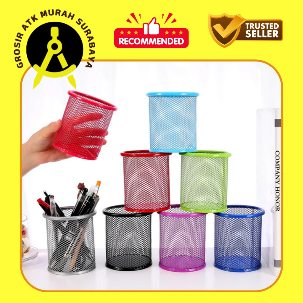 Jual Desk Pen Organizer / Tempat Pensil / Tempat Pulpen Ballpoint ...