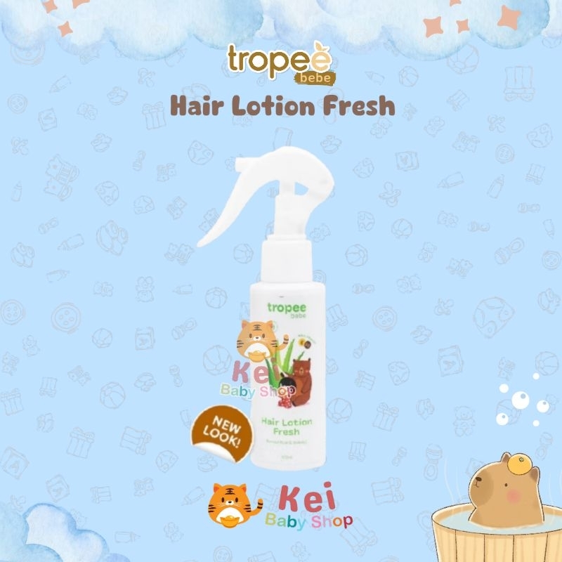 Jual Tropee Bebe Hair Lotion Fresh Original Winter Sky 100ml Lotion ...