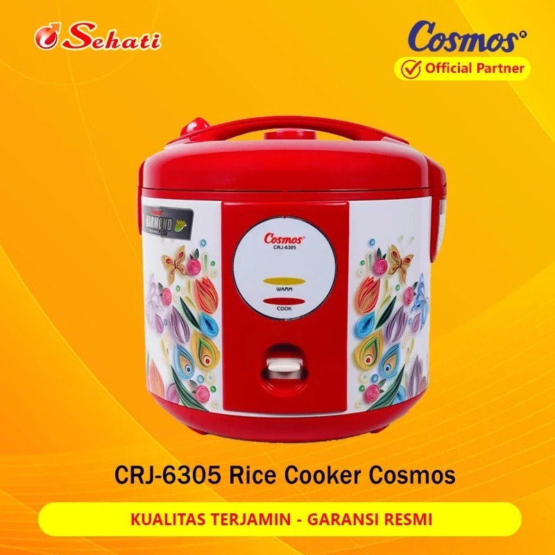 Jual Cosmos CRJ-6305 Rice Cooker Cosmos Magic Com Harmond 3in1 CRJ 6305 ...