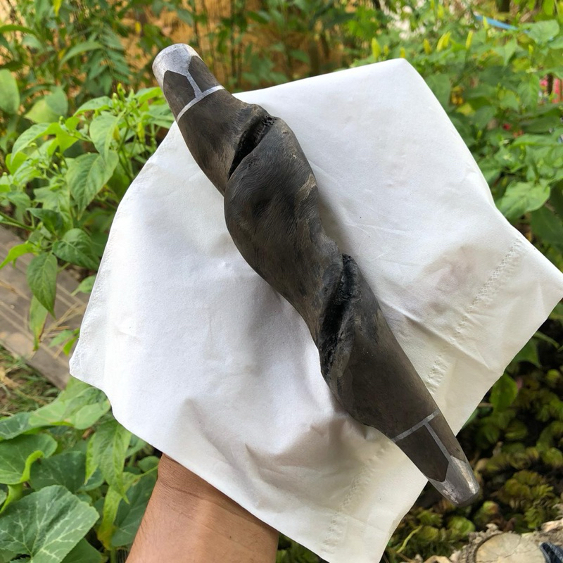 Jual Cemeti Kuno Kayu Putar Penunduk Asli Peninggalan Tetua Adat ...