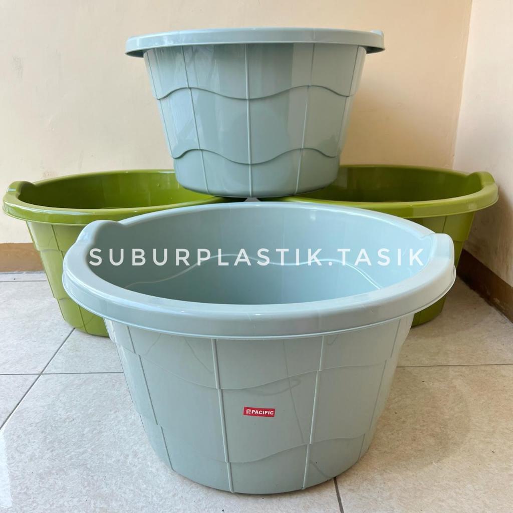 Jual Bak Air Jumbo 45 Liter Jolang Baskom Mandi Plastik Tebal Pacific ...