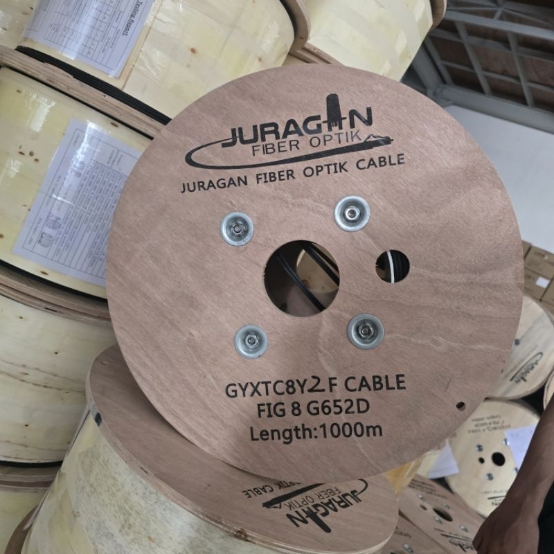 Jual kabel 2 core fig8 1km / ku mini 2 core fig8 1.000 meter | Shopee ...