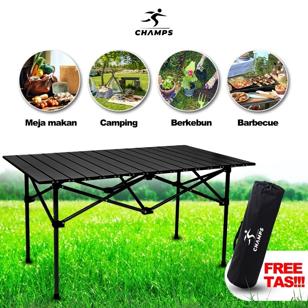 Jual Meja Camping Lipat Outdoor Meja Kemping Kursi Lipat Set Meja Lipat ...