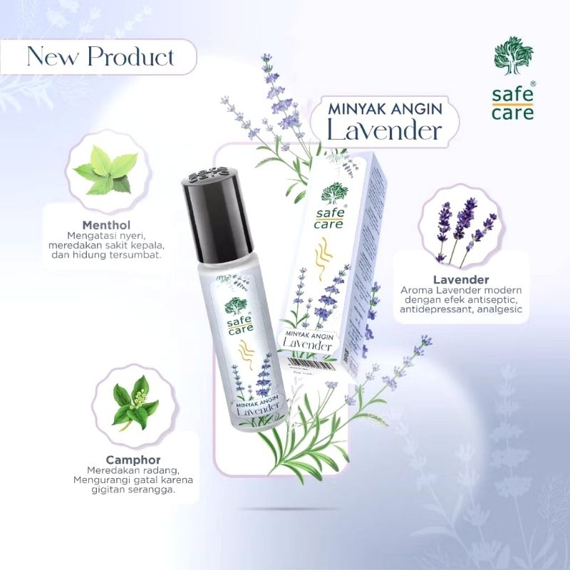 Jual Safe Care Minyak Angin Lavender 10 ml | Shopee Indonesia