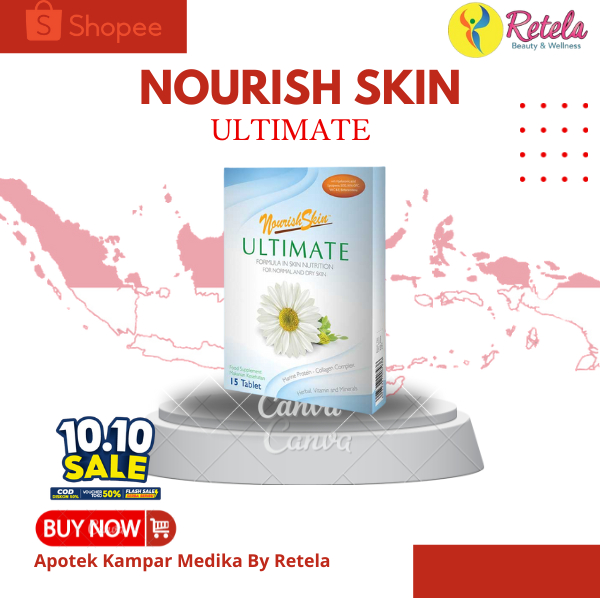 Jual NOURISH SKIN ULTIMATE 60 TABLET | Shopee Indonesia