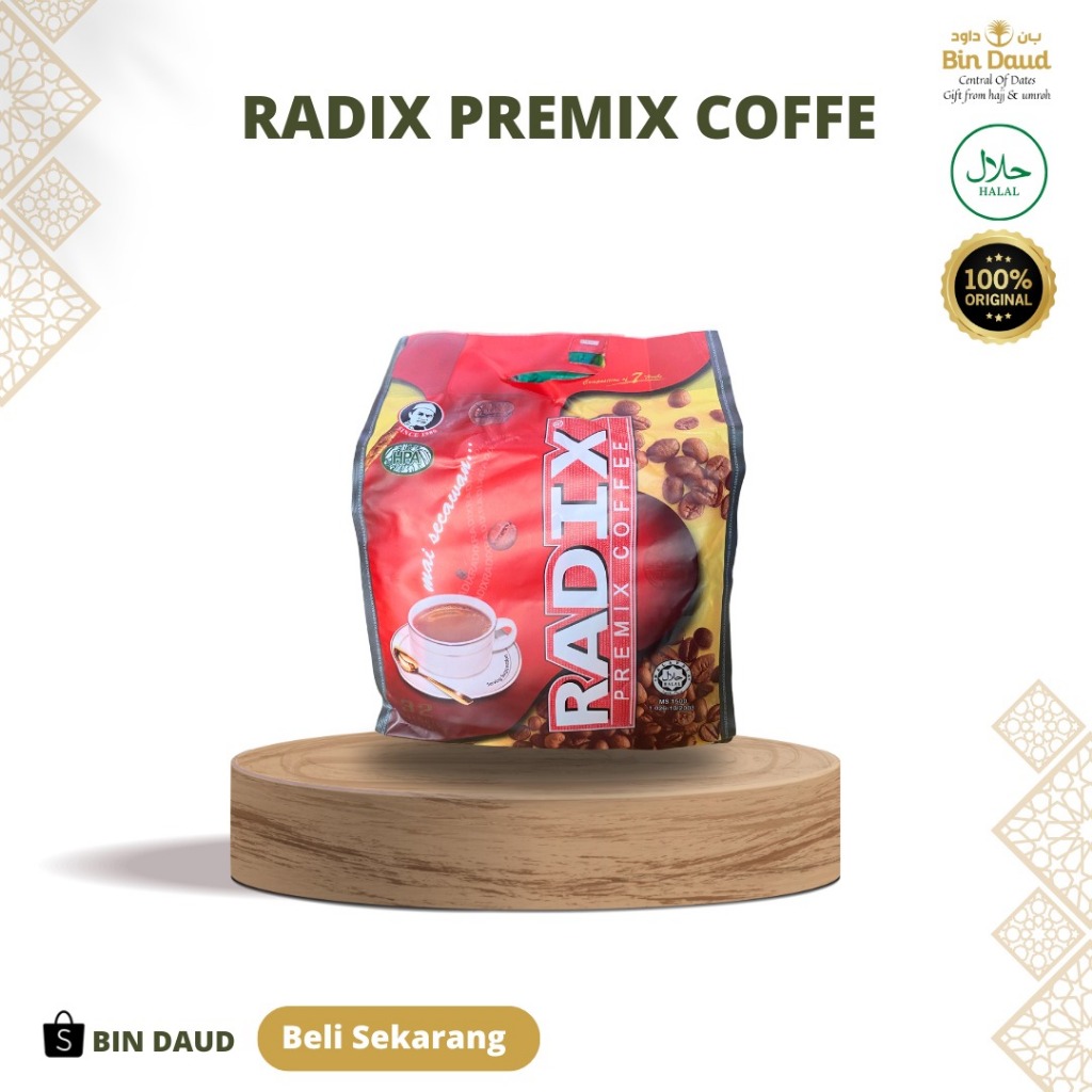 Jual Kopi Radix Jumbo HPA (Radix Malaysia isi 32 Sachet) Original ...
