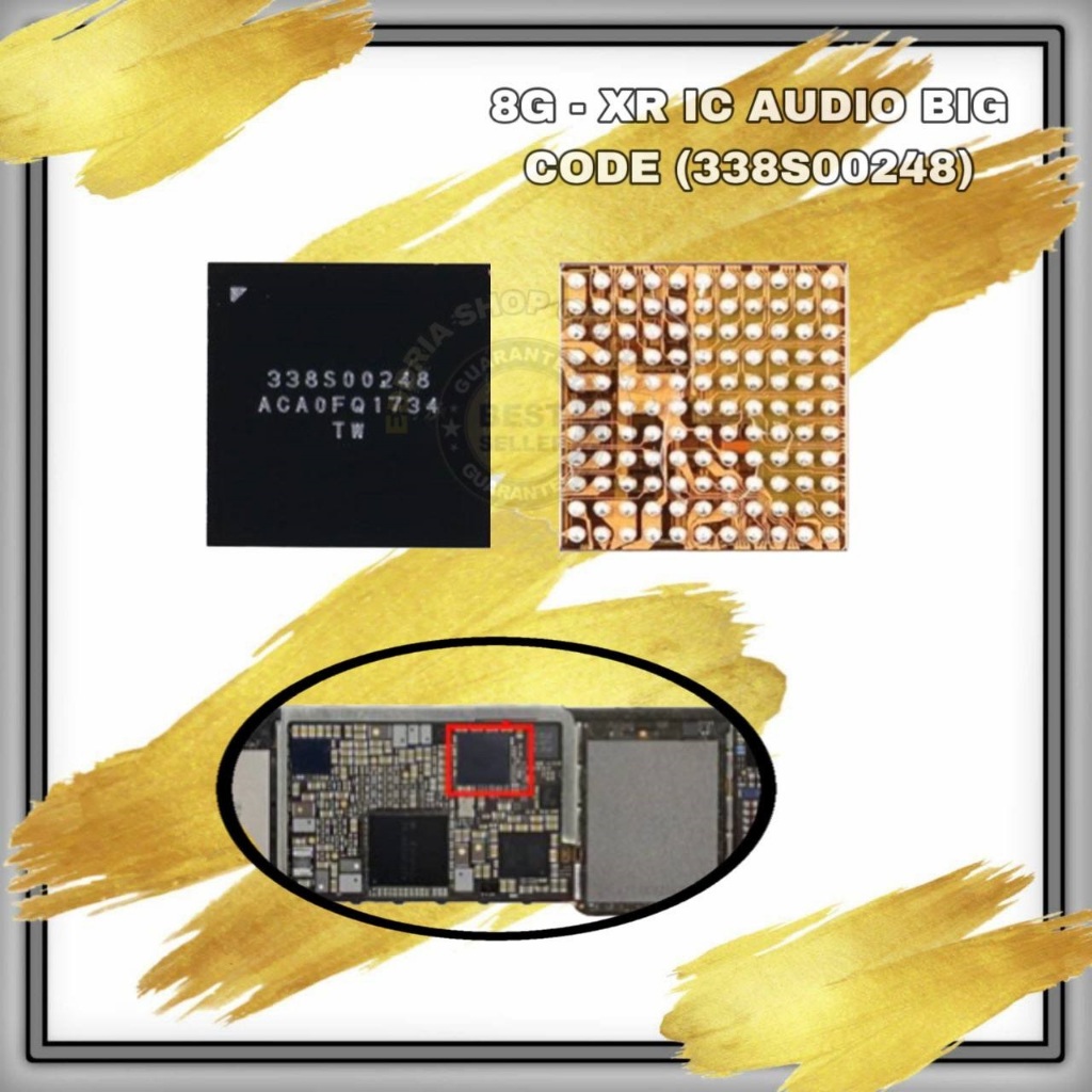 Jual IC AUDIO BIG 8G/8 PLUS/X/XS/XS MAX/XR ORIGINAL BARU CODE ...