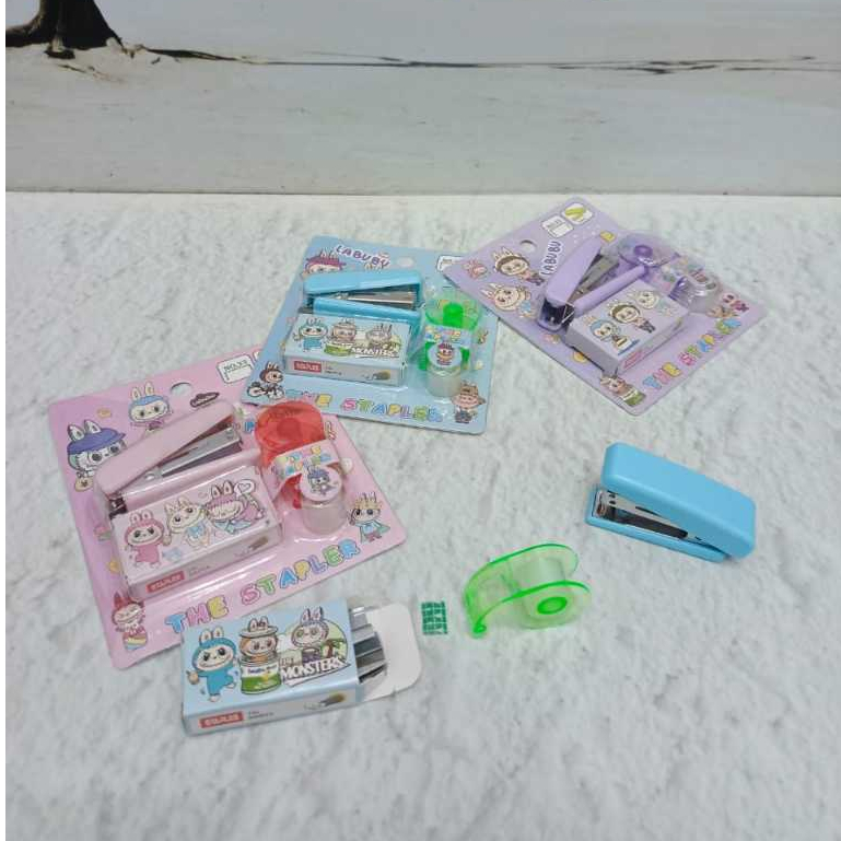 Jual STAPLER MINI LUCU FANCY/HEKTER STAPLES SANRIO LABUBU | Shopee ...