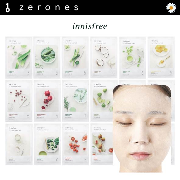 Jual Innisfree Sheet Mask My Real Squeeze Masker Innnisfree Wajah Masker Muka Korea IF001 - ZO ...