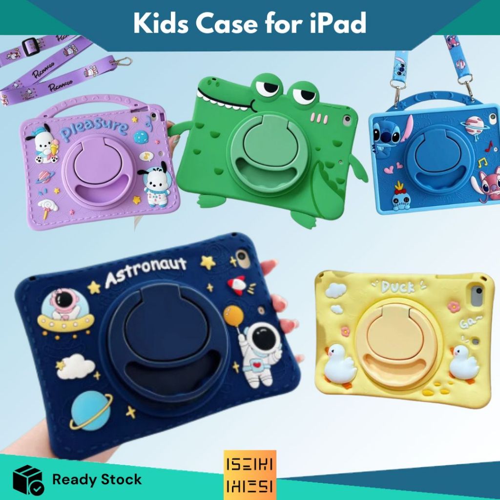 Jual (ISEIKI) Soft Case Anak Ipad Air 4 5 Pro 11 Ipad 7th 8th 9th 10.2 ...