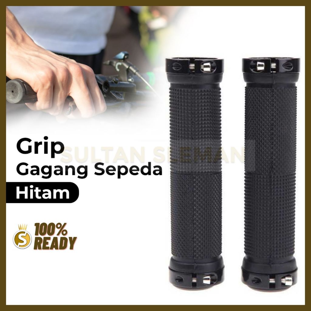 Jual Grip Gagang Handlebar Sepeda / Hand Grip Sepeda Double Lock Anti ...