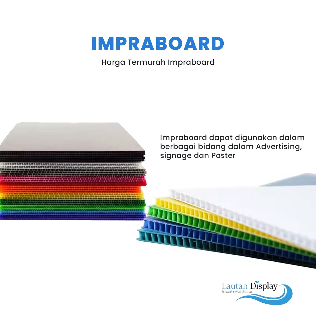 Jual Impraboard Papan Impra Board Lembaran Infraboard Plastik Board ...