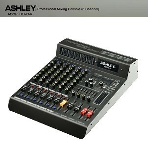 Jual mixer ASHLEY HERO 6 hero 6 6 channel original | Shopee Indonesia