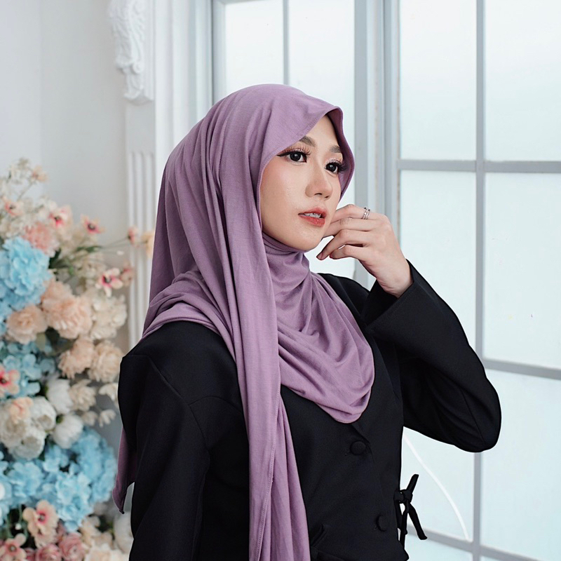 Jual ALEECIA PASHMINA INNER - Hijab Pashmina SheGeulis | Shopee Indonesia