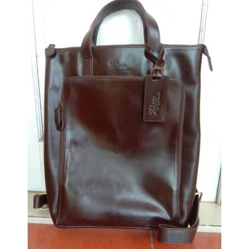 Jual Melrose by Melanie Tas Kulit Ransel New | Shopee Indonesia