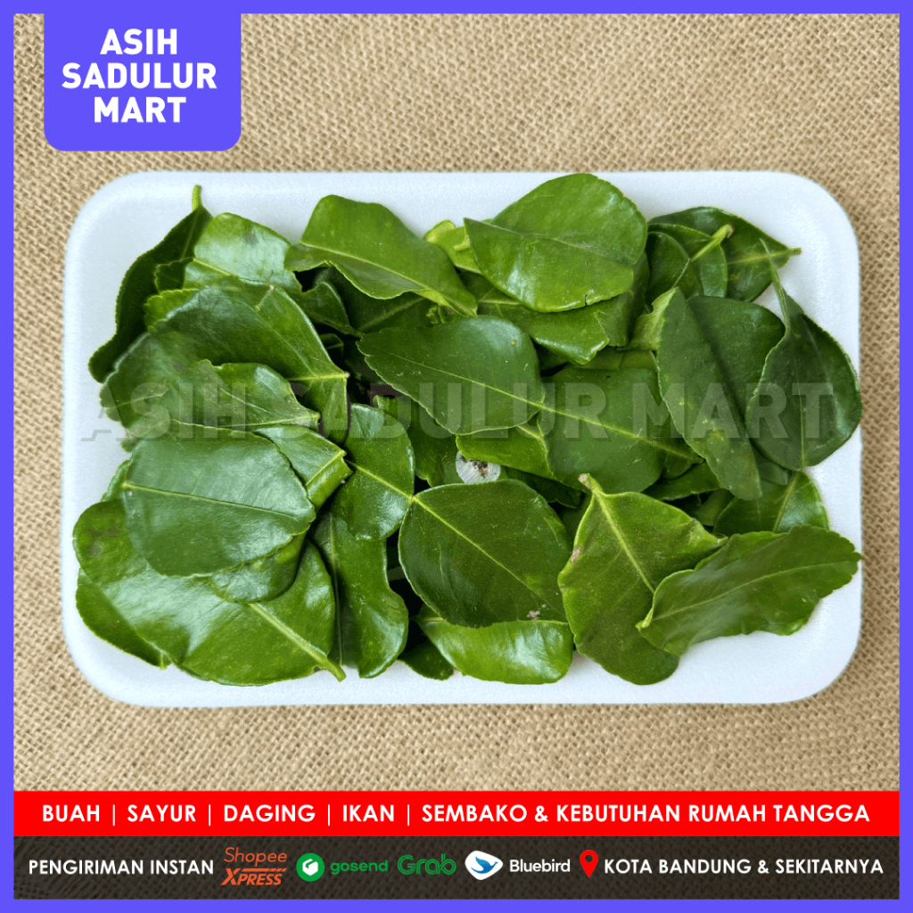 Jual Daun Jeruk 50g / 20g Bumbu Dapur Bandung | Asih Sadulur Mart ...