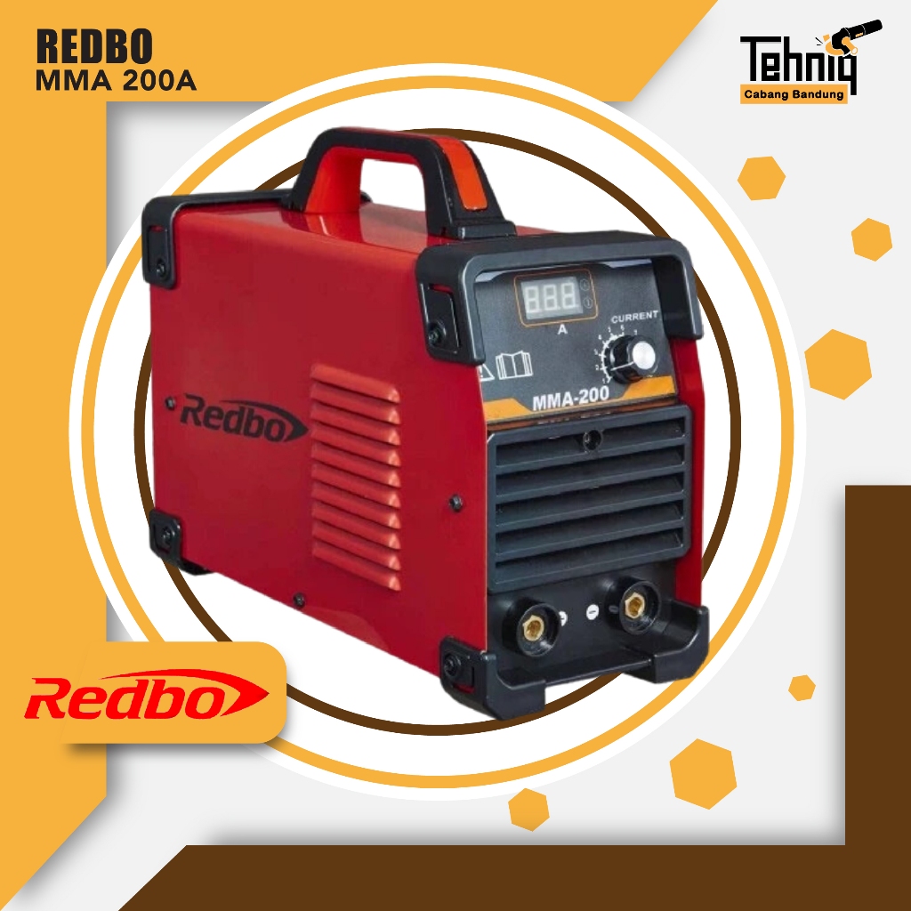 Jual Mesin Las REDBO MMA 200A / Redbo Inverter Welding MMA 200A | Shopee Indonesia