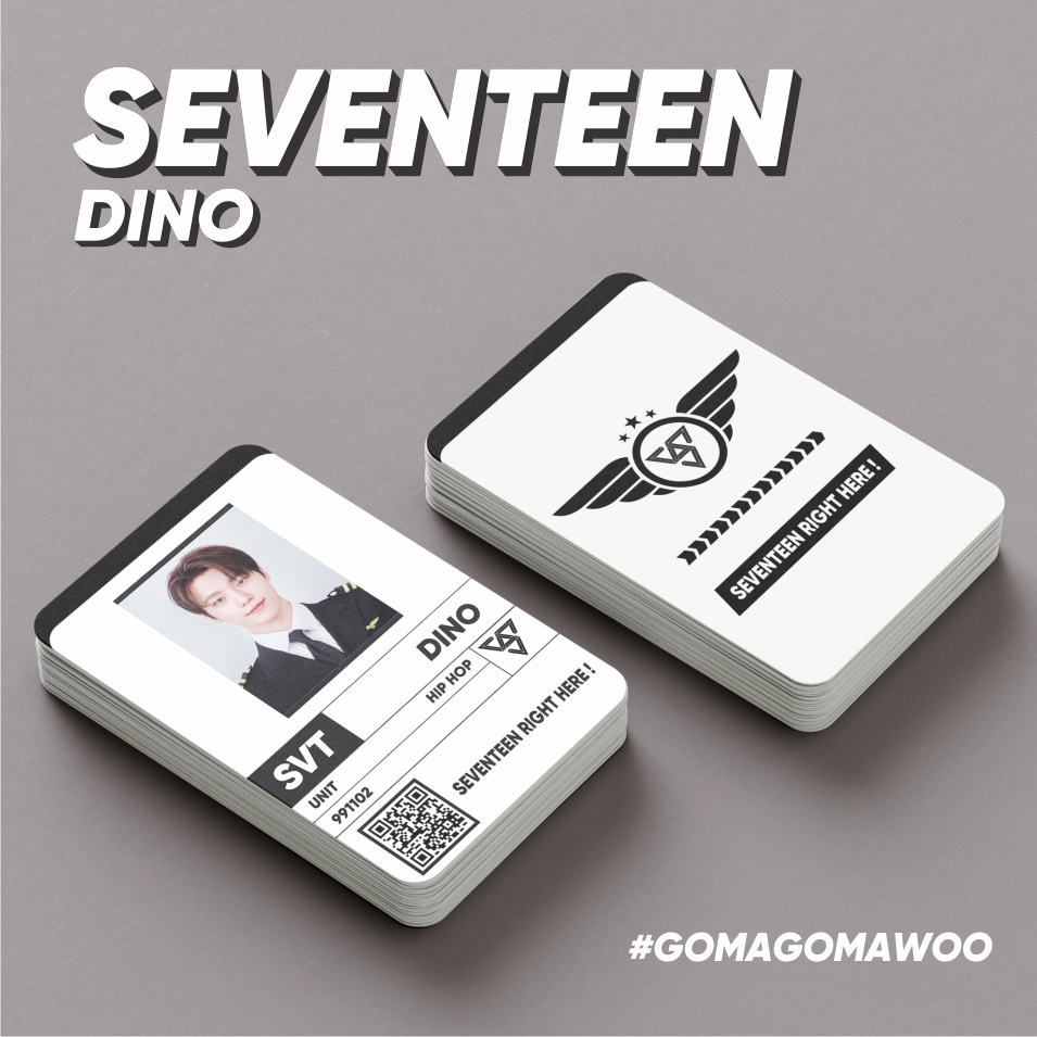 Jual PHOTOCARD SEVENTEEN PILOT ID 2SISI (HARGA 1 PCS + LAMINASI 2 SISI ...