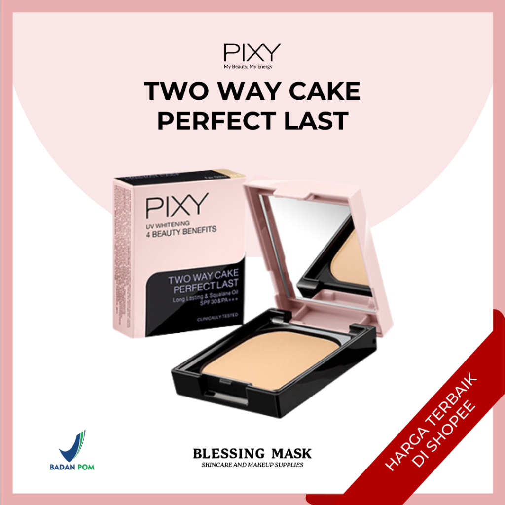 Jual PIXY TWC Perfect Last 4 Beauty Benefits | Two Way Cake | Bedak ...