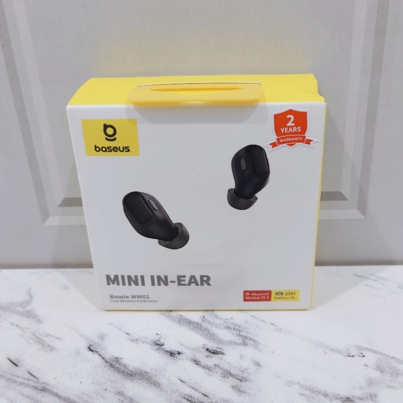 Jual TWS BASEUS BOWIE WM01 TRUE WIRELESS EARPHONES | Shopee Indonesia
