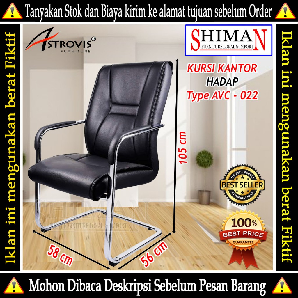 Jual Kursi Kantor Hadap AVC 022 Astrovis | Kursi Kerja Hadap | Shopee ...