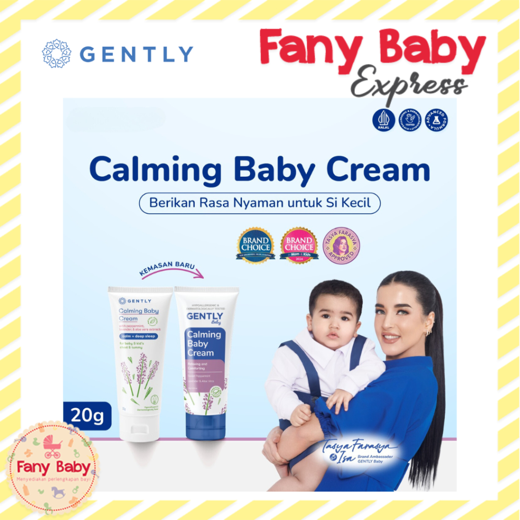 Jual GENTLY CALMING BABY CREAM 20GR / 50GR | Shopee Indonesia