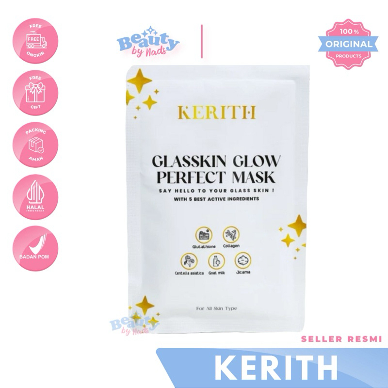 Jual BEAUTYBY.NADS | KERITH PERFECT MASK GLASSKON GLOW PERFECT MASKER ...