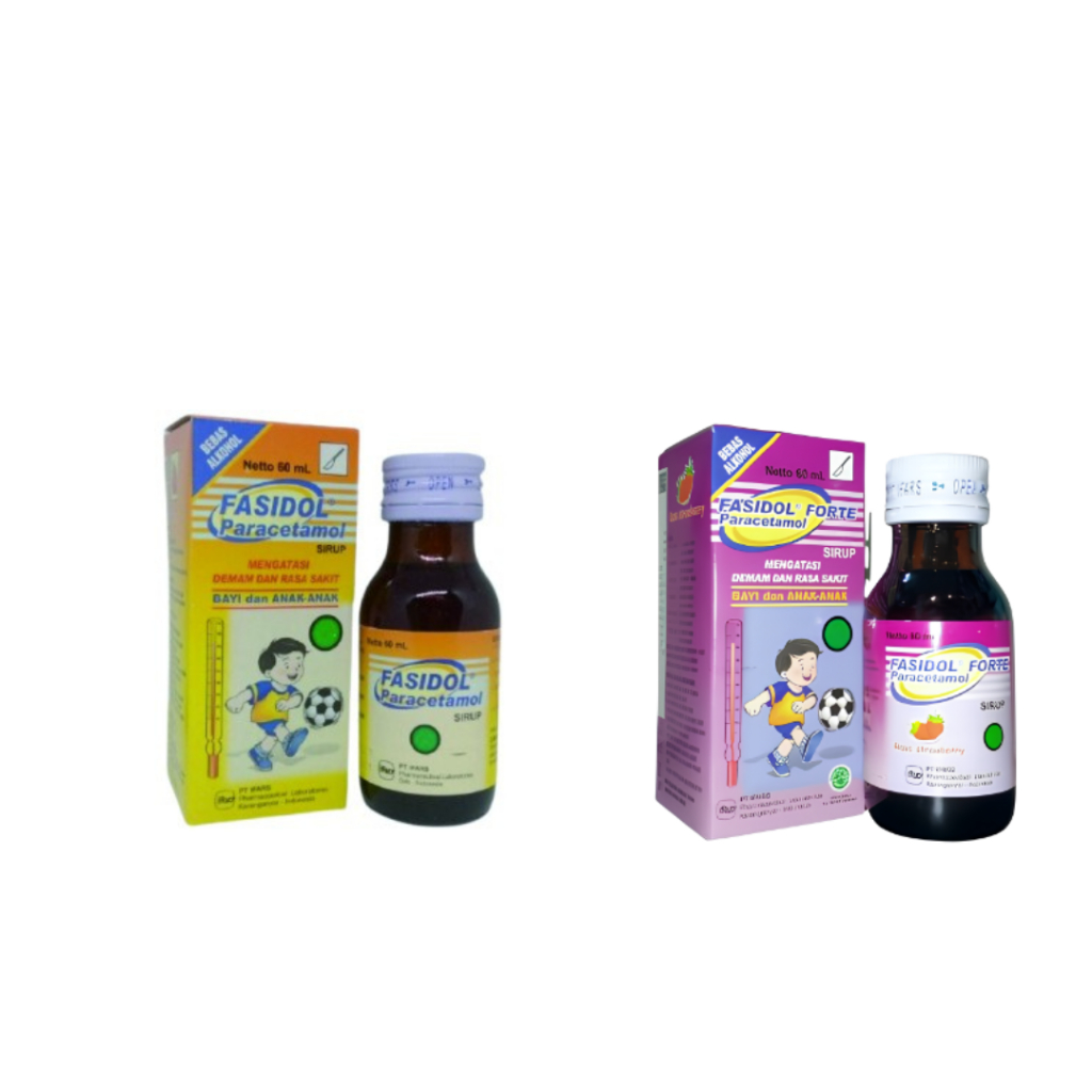 Jual Fasidol Syrup - Fasidol Forte syrup 60 ml - Paracetamol - pereda ...