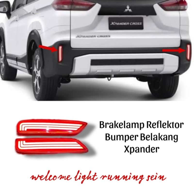 Jual WELCOME LIGHT RUNNING SEIN LED Bumper REFLEKTOR XPANDER 2022 - On ...