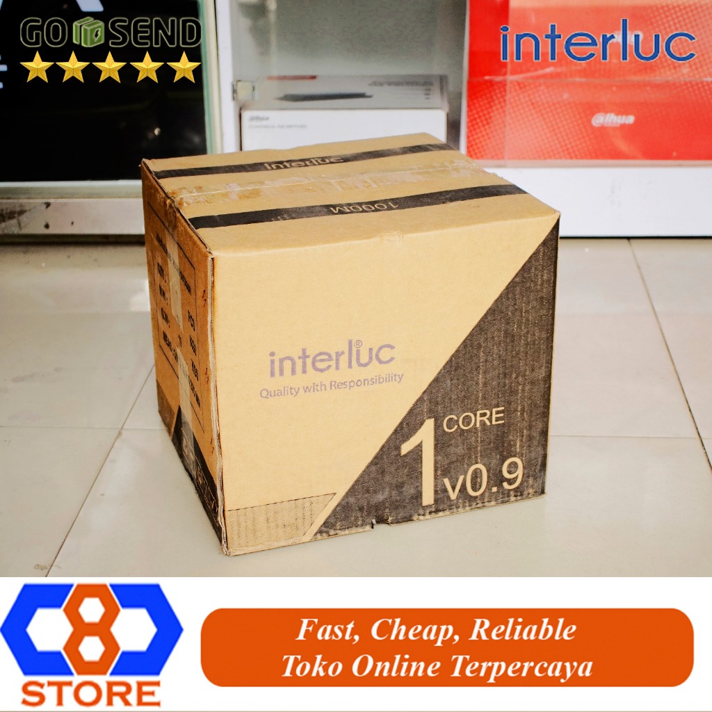 Jual KABEL FIBER OPTIC FO INTERLUC INFINITE 1 CORE 3 SELING V0.9 1000 ...