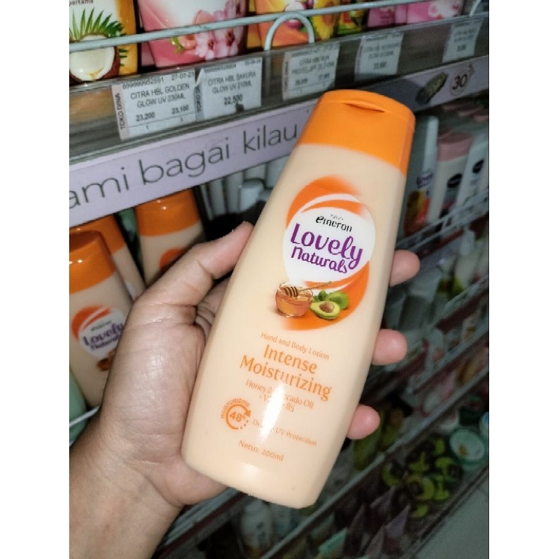 Jual emeron lovely naturals hanbody lotion 200ml | Shopee Indonesia