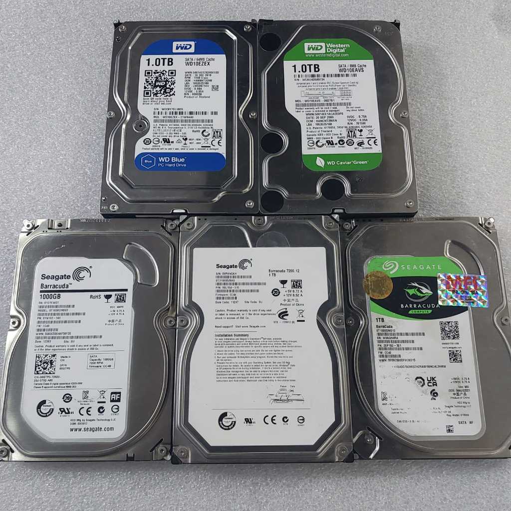 Jual Hard Disk HD HDD Hardisk Harddisk 1TB 3.5inch Sata Internal PC ...