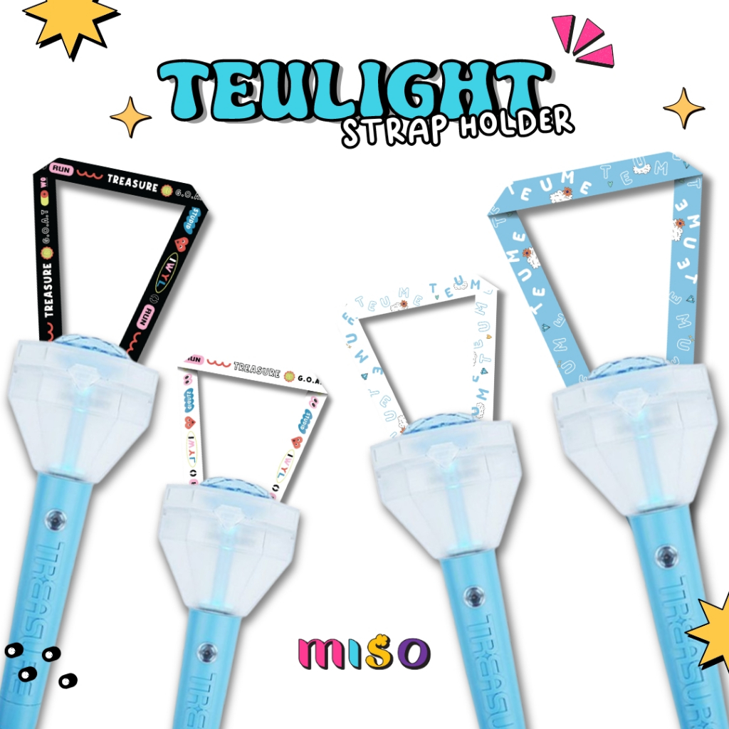 Jual READY STOCK [Treasure Concert Kit] Lightstick Teulight Strap ...