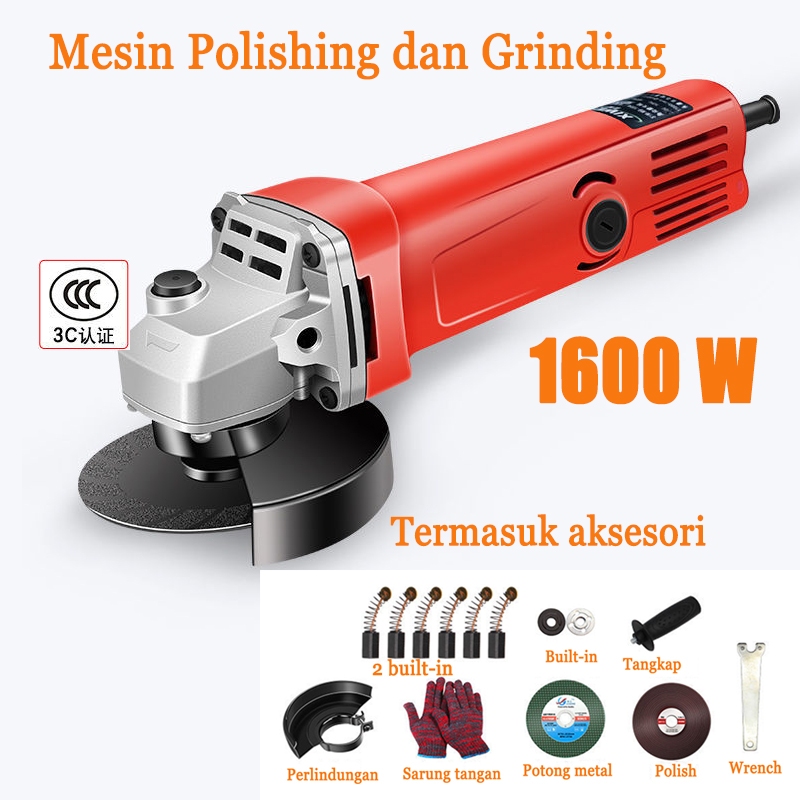 Jual Mesin Gerinda Tangan 4 inch angle grinder mesin / Grinder Mata ...