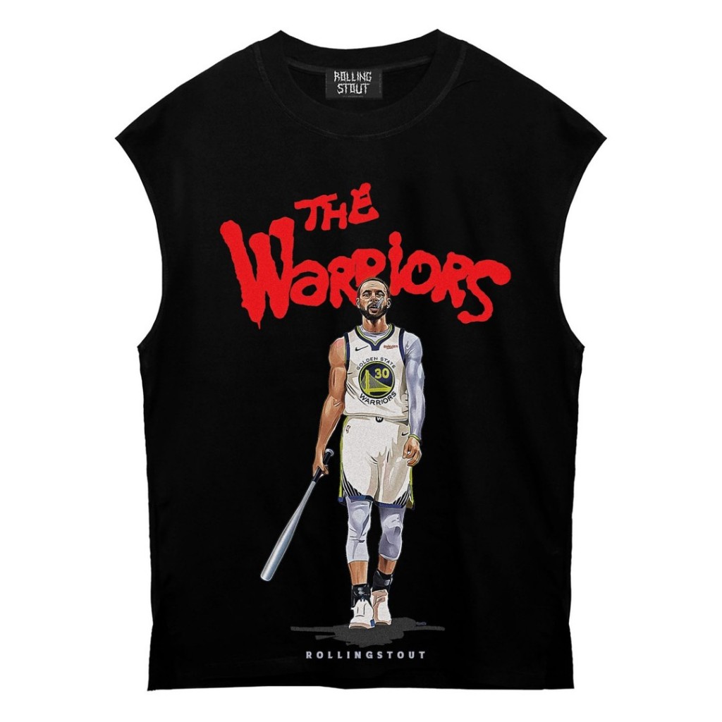 Jual Rollingstout Kaos Singlet Pria/Wanita - The WArriors Basketball ...